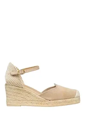 Geox Gelsa Low Wedge Espadrilles - Neutrals