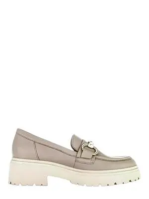 Gabor 30mm Leather Loafers - Neutrals