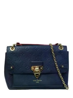 LOUIS VUITTON Vavin Monogram Empreinte Pm Shoulder Bag - Blue