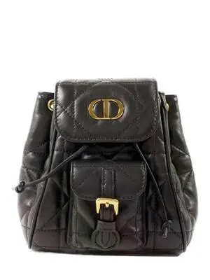 Dior Caro Nano Backpack - Black