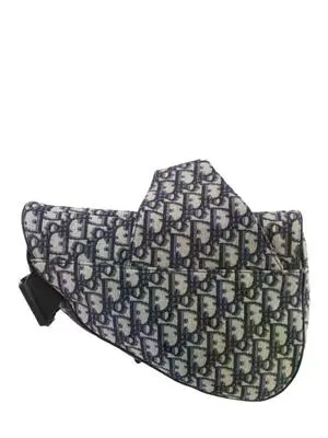 Dior Oblique Saddle Belt Bag - Blue