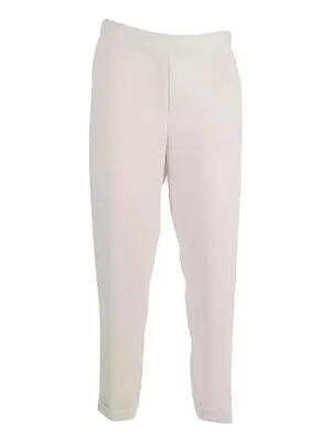 P.a.r.o.s.h Elasticated-waistband Turn-up Trousers - Neutrals
