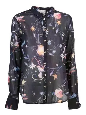 FORTE_FORTE Voile Shirt - Blue