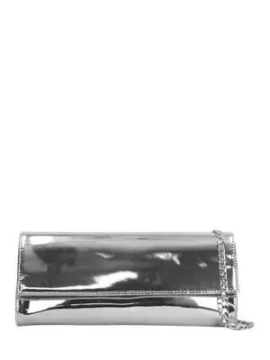 CASTAGNA Metallic-effect Shoulder Bag - Silver