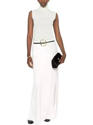 Sportmax Sleeveless Turtleneck Sweater - Neutrals