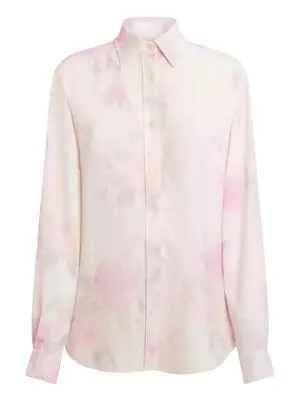 Moschino Floral Print Shirt - Pink