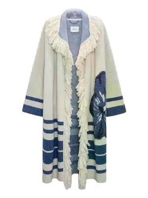 Dorothee Schumacher Poppy Garden Floral-jacquard Coat - Neutrals