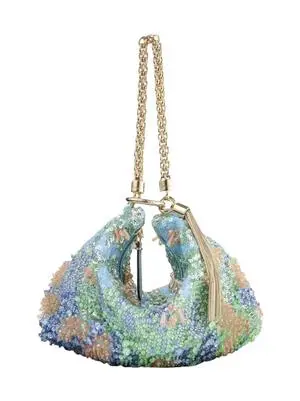 JIMMY CHOO Callie Clutch Bag - Blue