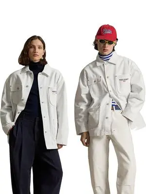 Ralph Lauren Polo Sport Canvas Field Jacket - Ceramic