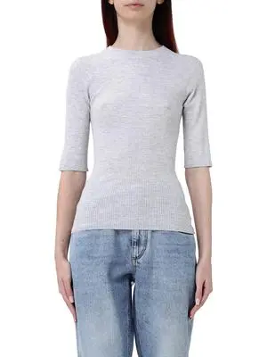 Brunello Cucinelli Brunello Cucinelli Ribbed Knit Top Beige