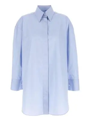 Givenchy Givenchy Classic Collar Shirt Blue