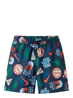 Nike Club Printed Shorts - Blue