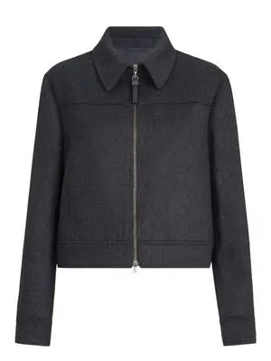 BRUNELLO CUCINELLI Brunello Cucinelli Zipped Wool Jacket
