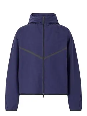 NIKE NIKE Tech ShorI Logo-Embroidered Shell Jacket