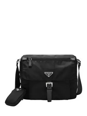 Prada Re-nylon Crossbody Bag - Black