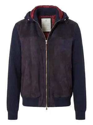 Brunello Cucinelli Sheepskin Bomber Jacket - Multicolor