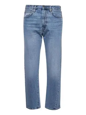 TOTÊME TOTEME Light Blue Denim Twisted Jeans