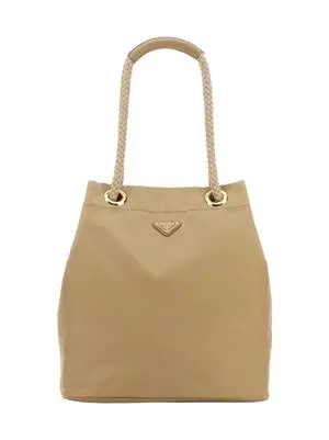 Prada Mariner Bucket Bag - Brown