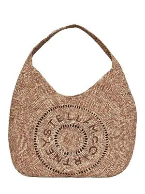 Stella McCartney Large Crochet Hobo Bag - Multicolor