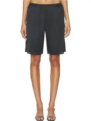 EAVES Loretta Silk Short - Black