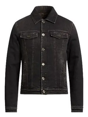 MOORER MOORER Cotton Elastane Denim Trucker Jacket