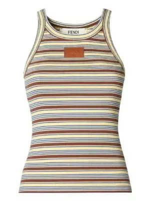 FENDI Fendi Striped Knit Top