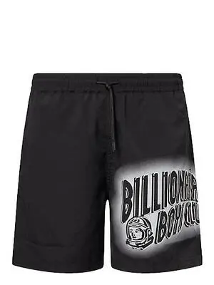 BILLIONAIRE BOYS CLUB Spray Arch Logo Swim Shorts - Black