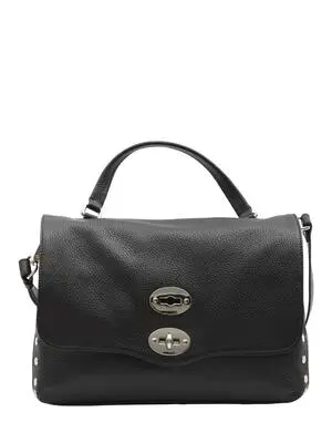 ZANELLATO Logo Shoulder Bag - Black