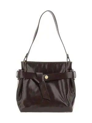 GIANNI CHIARINI Miranda Shoulder Bag - Espresso