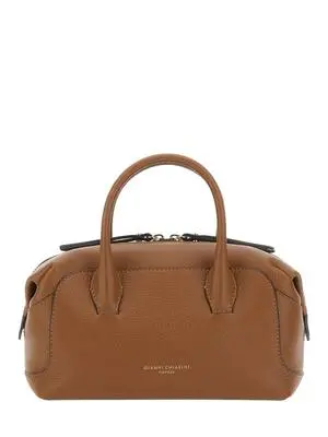 GIANNI CHIARINI Double-handled Handbag - Brown