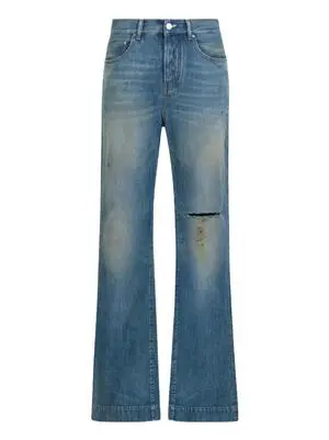 Amiri Slash Bootcut Jeans - Desert Sky