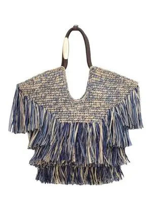 ZIMMERMANN Zimmermann Goldentime Small Fringe Tote