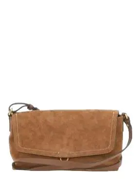 GIANNI CHIARINI Flap Shoulder Bag - Brown