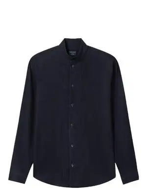 GIORGIO ARMANI X ALANUI Giorgio Armani For Alanui Pure Virgin Wool Shirt - Navy Blue
