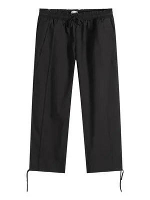 PEACHY DEN Deba Wide-leg Trousers - Onyx