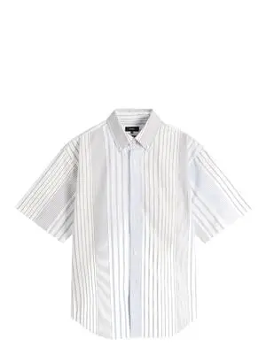 BEAMS Oxford Button Down Half Sleeve Shirt