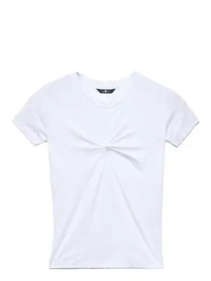 7 FOR ALL MANKIND 7 For All Mankind Twisted Tee In Lyocell