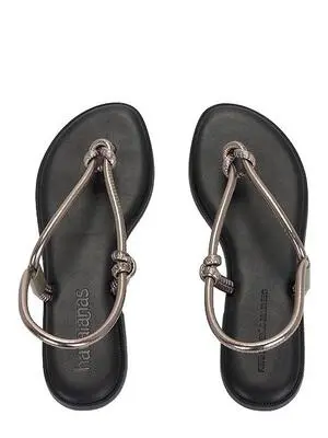 Havaianas Una Aça Sandal - Black
