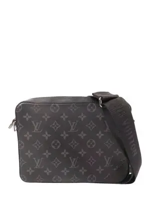LOUIS VUITTON Trio Messenger Monogram Eclipse Bag - Grey