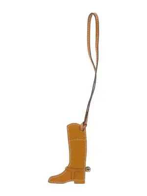 Hermès Paddock Calfskin Boots Charm - Brown