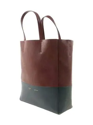 Celine Small Vertical Cabas Tote Bag - Brown