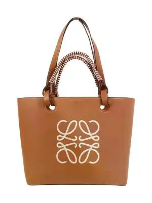 Loewe Anagram Tote Bag - Brown