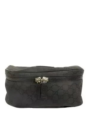 Gucci Gg Pattern Belt Bag - Black