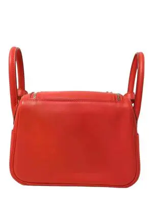 Hermès Mini Lindy Shoulder Bag - Red