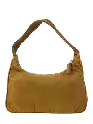 Prada Mini Hobo Tote Bag - Brown