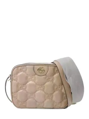 Gucci Gg Matelassé Shoulder Bag - Neutrals