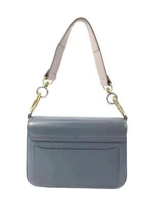 Chloé C Logo Shoulder Bag - Blue