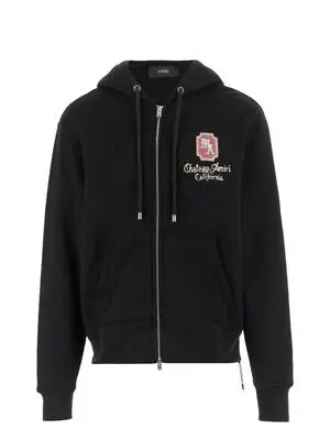 AMIRI AMIRI Full Zip Hoodie With Front And Back Print