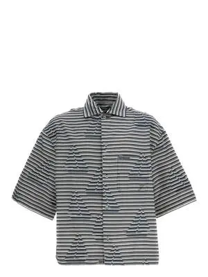 JACQUEMUS Jacquemus Men La Chemise Plage Shirt