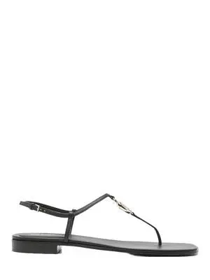 GUCCI GUCCI Interlocking GG T-Strap Sandals